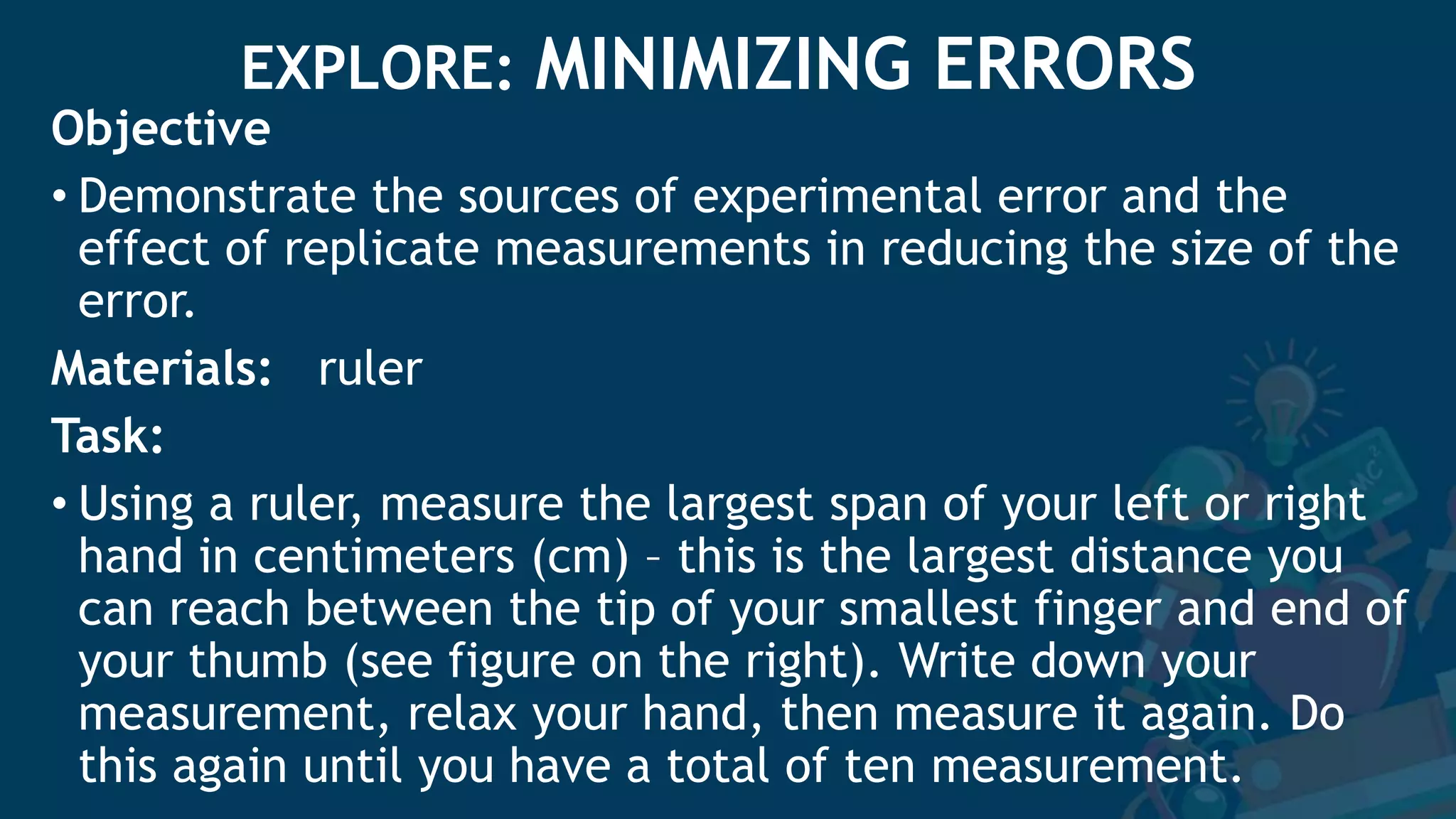 MODULE 2-Sources Types of error.pptx | Physics | Science