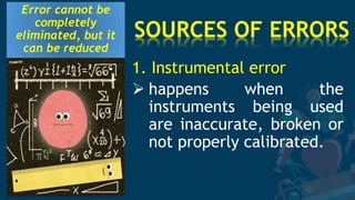 MODULE 2-Sources Types of error.pptx