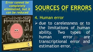 MODULE 2-Sources Types of error.pptx