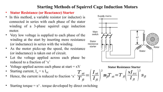 Module2-Starting methods of Induction motor.pptx