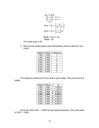 Module 2 statistics | DOC