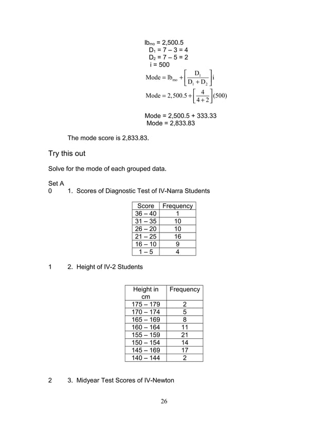 Module 2 statistics | DOC