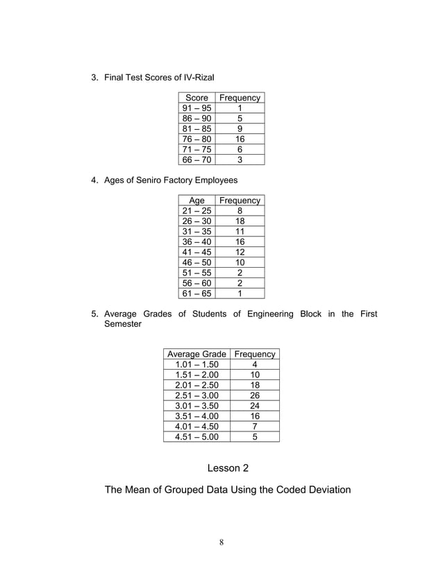 Module 2 statistics | DOC