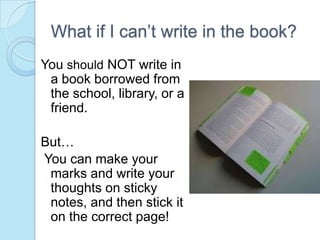 Annotating Text: A Powerful Reading Tool | PPTX