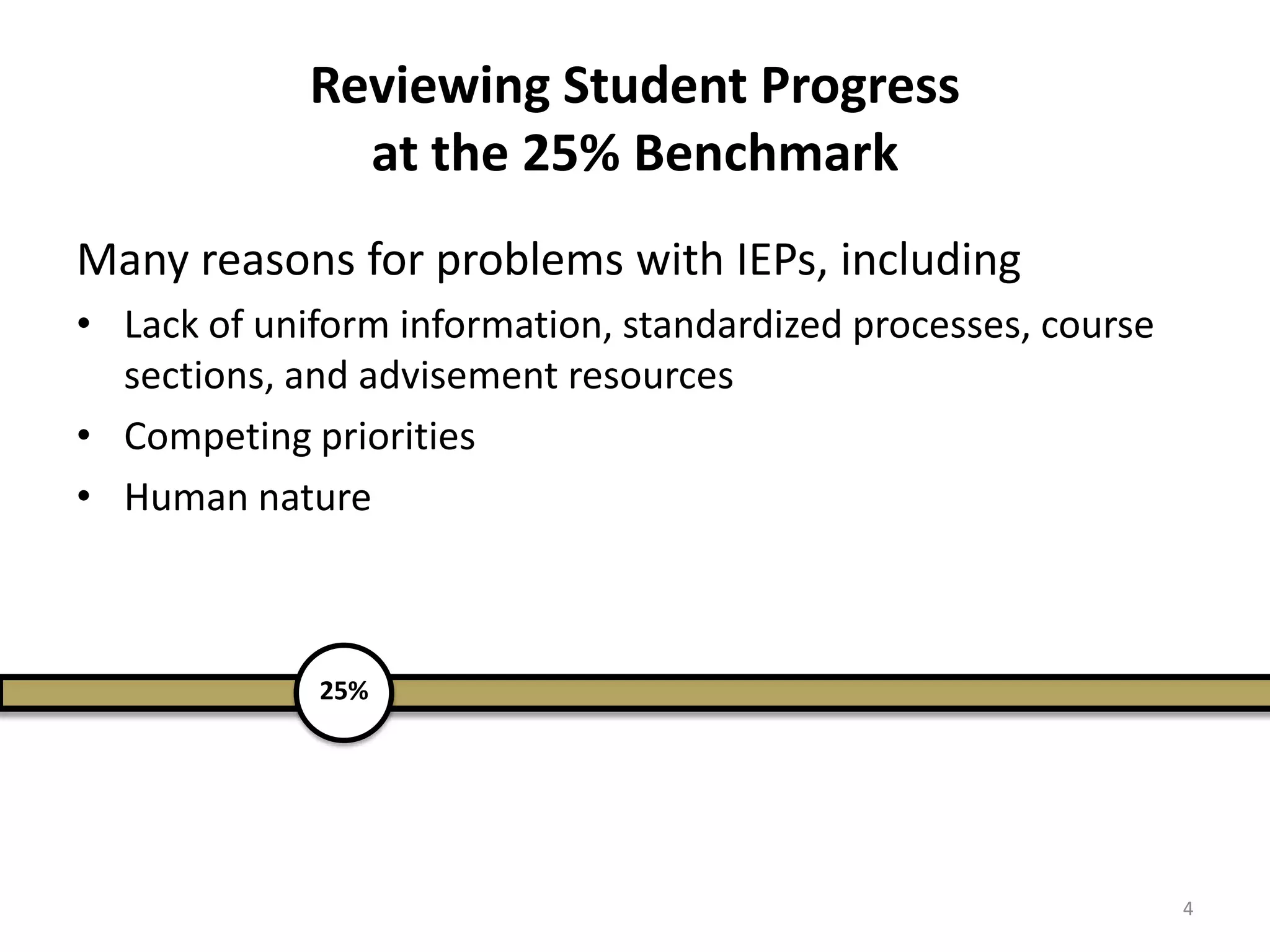 Module 2 Student Progress - 25% Benchmark | PPTX | College Education ...
