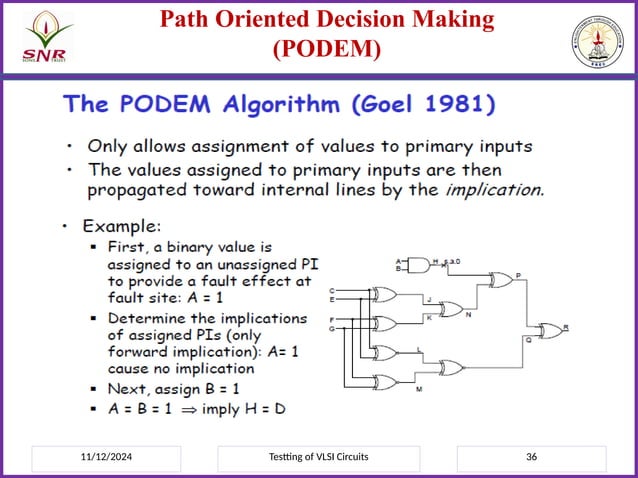 Module 2 Test Generation Vlsi Design Pptx