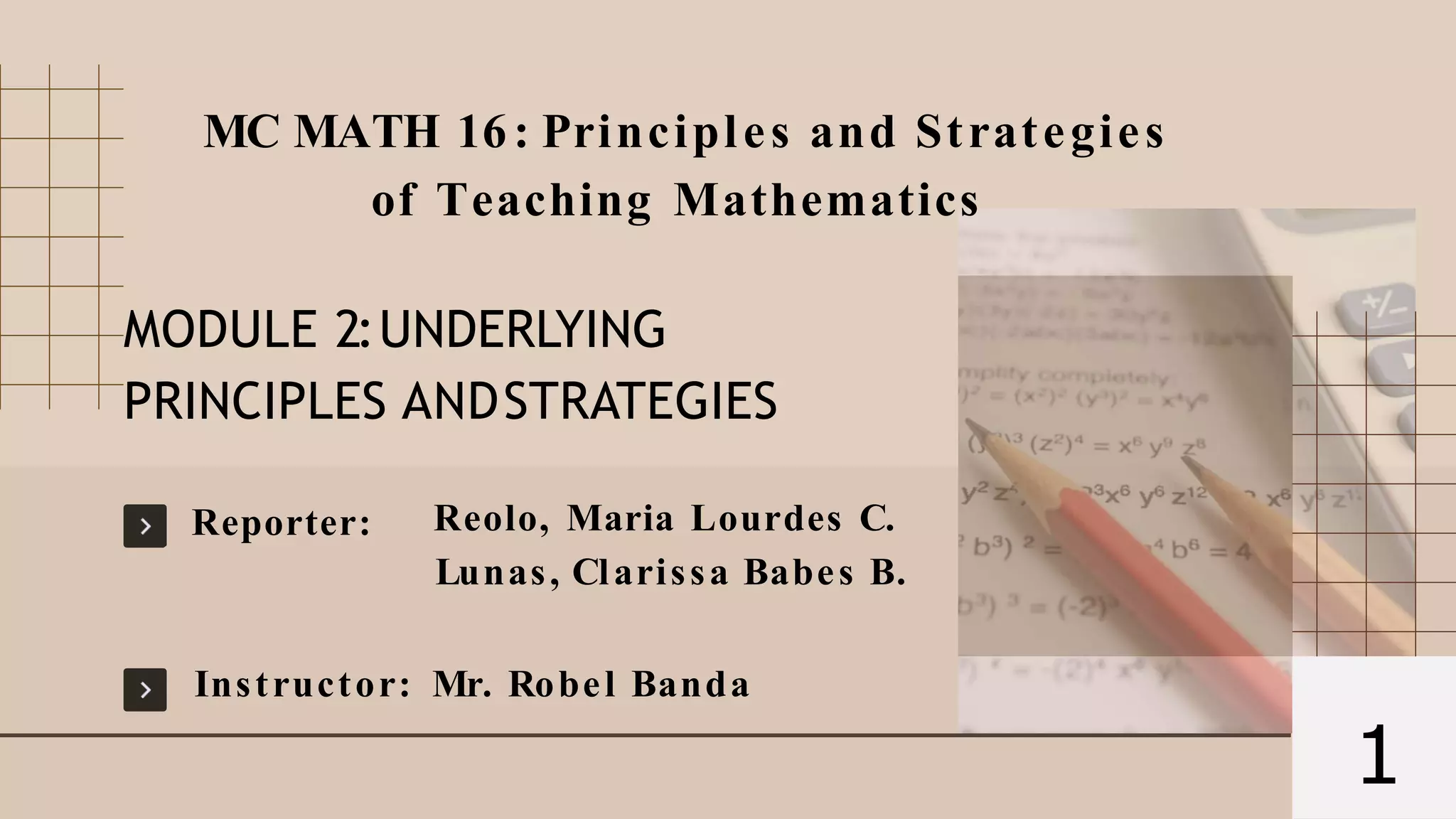 Module 2-Underlying Principle.pptx