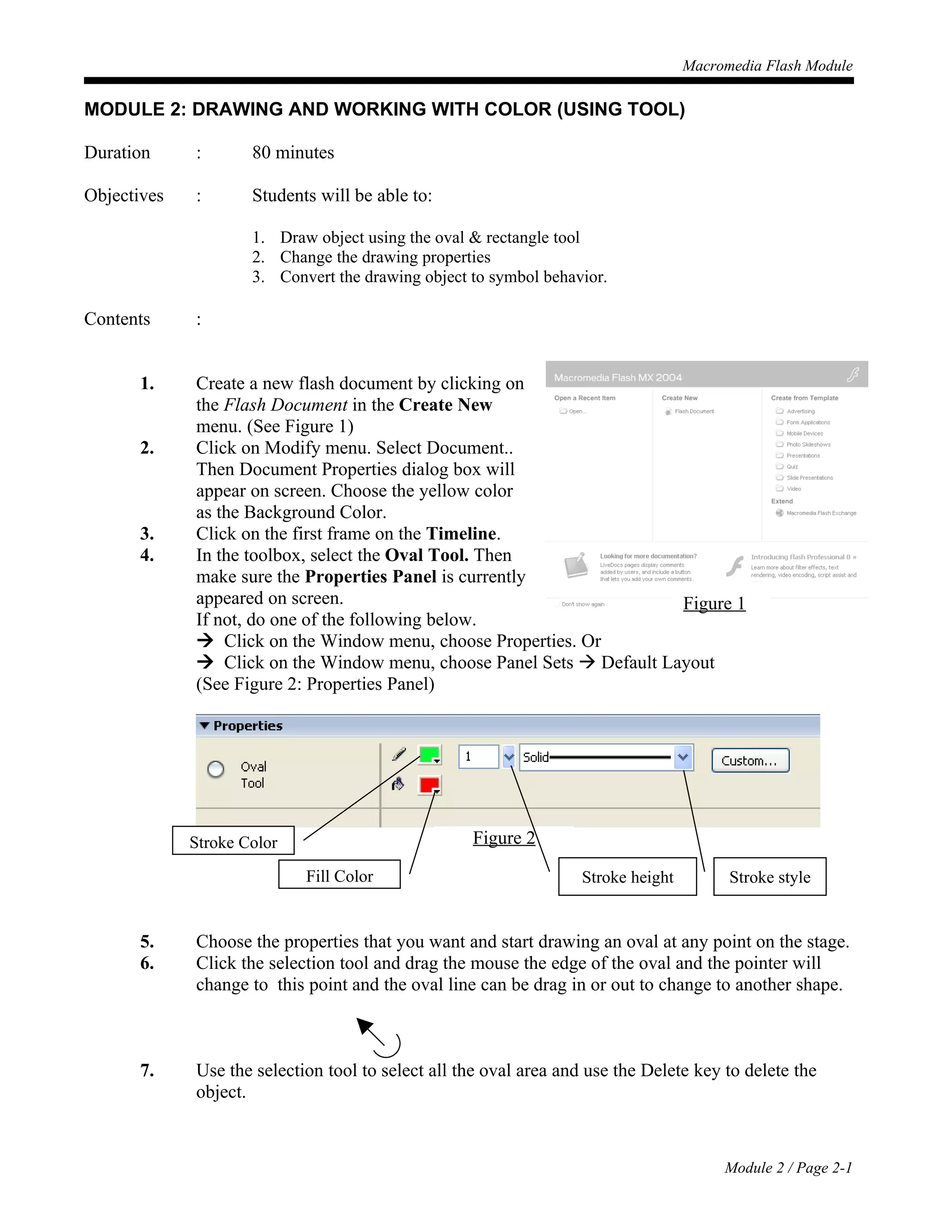 Modul 2: Menggunakan drawing tool | DOC | Technology & Computing