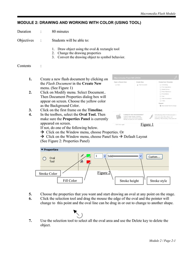 Modul 2: Menggunakan drawing tool | DOC | Technology & Computing