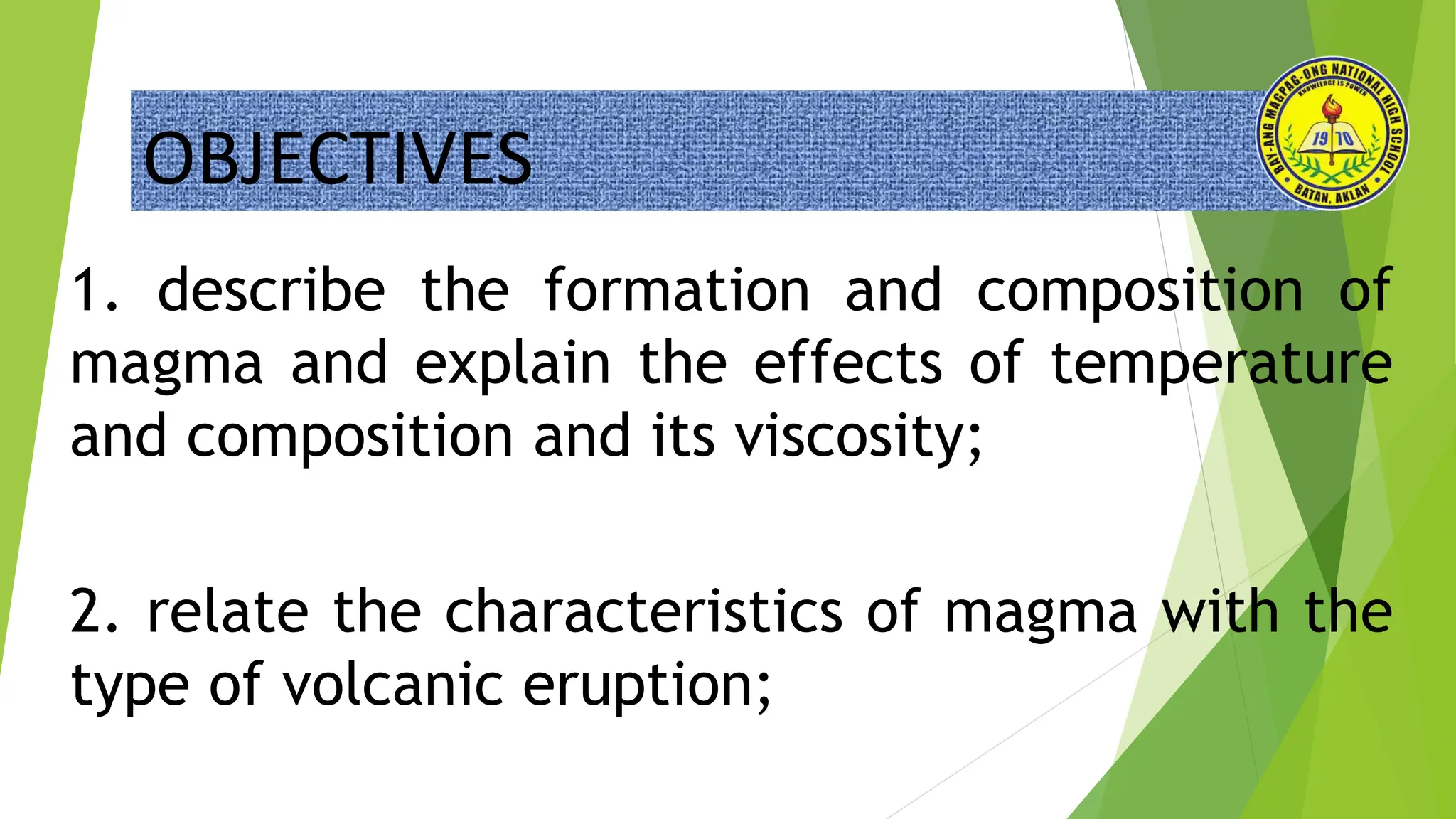 MODULE 2- VOLCANIC ERUPTIONS & ITS CHARACTERISTICS.pptx