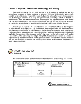 Module%201%20 physics%20basic%20science | PDF