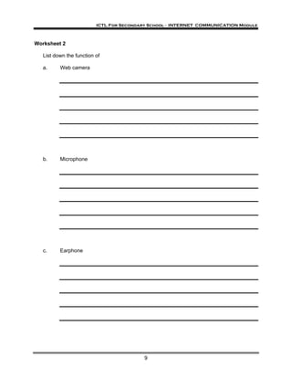 Module Internet Communication | PDF