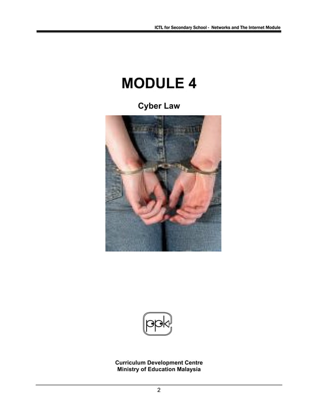 Module Cyber Law | PDF