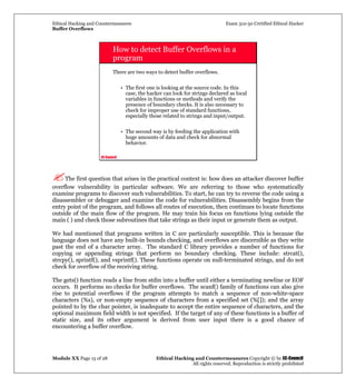 Module 20 (buffer overflows) | PDF | Programming Languages | Computing