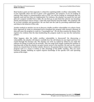 Module 20 (buffer overflows) | PDF | Programming Languages | Computing