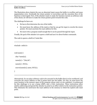 Module 20 (buffer overflows) | PDF | Programming Languages | Computing