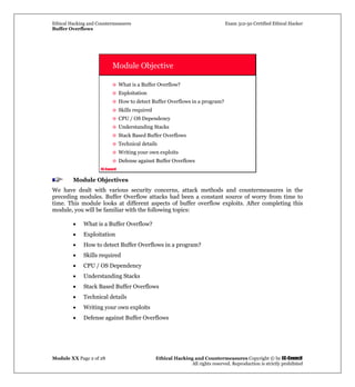 Module 20 (buffer overflows) | PDF | Programming Languages | Computing