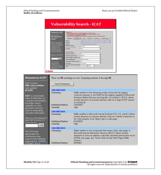 Module 20 (buffer overflows) | PDF | Programming Languages | Computing