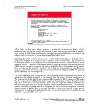 Module 20 (buffer overflows) | PDF | Programming Languages | Computing