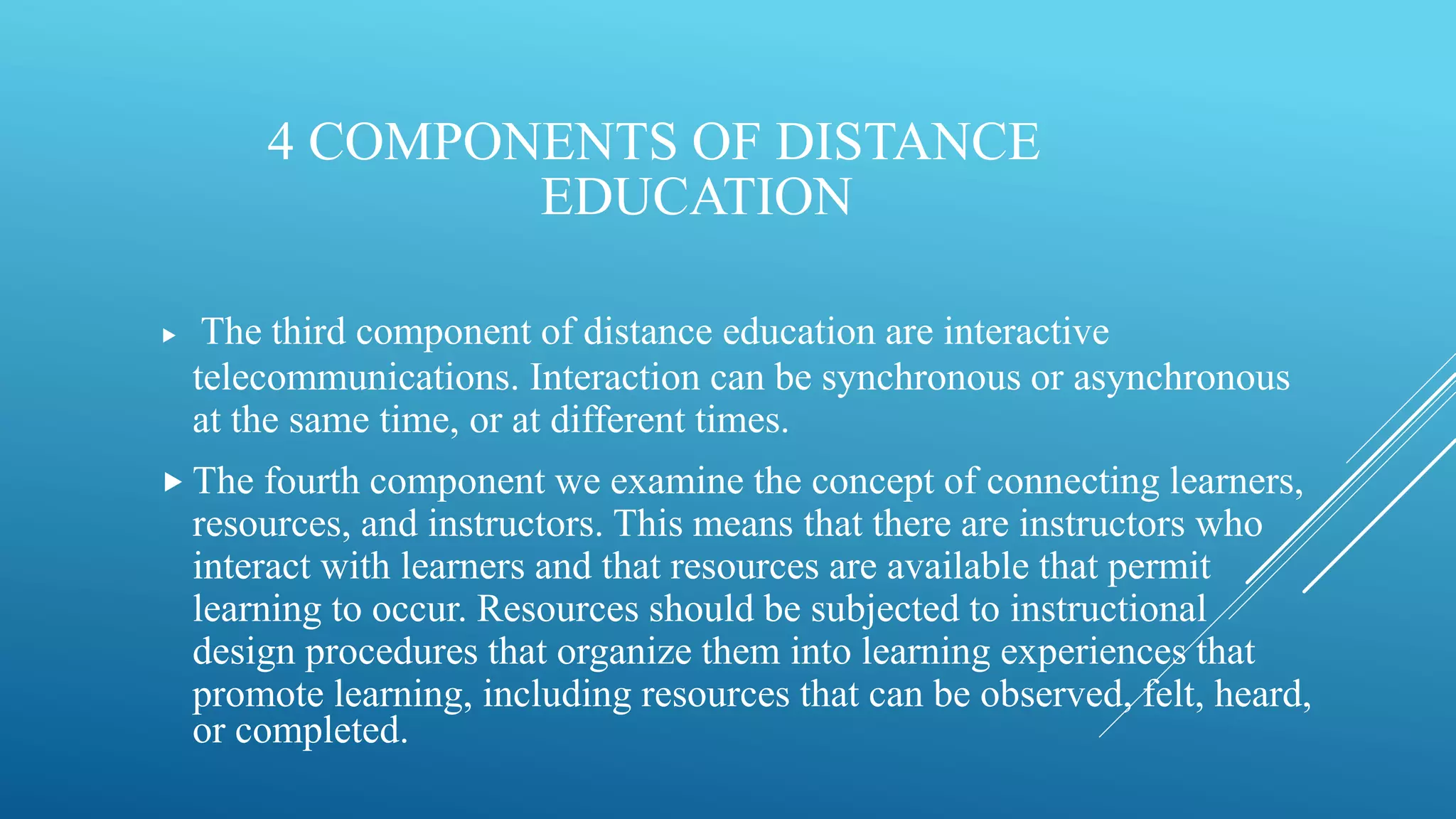 Definitions, History, and Theories of Distance Education | PPTX