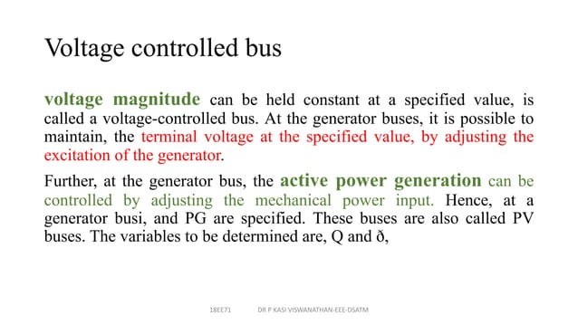 module 2_1.pdf load flow analysis ,PSA-2 | PPT