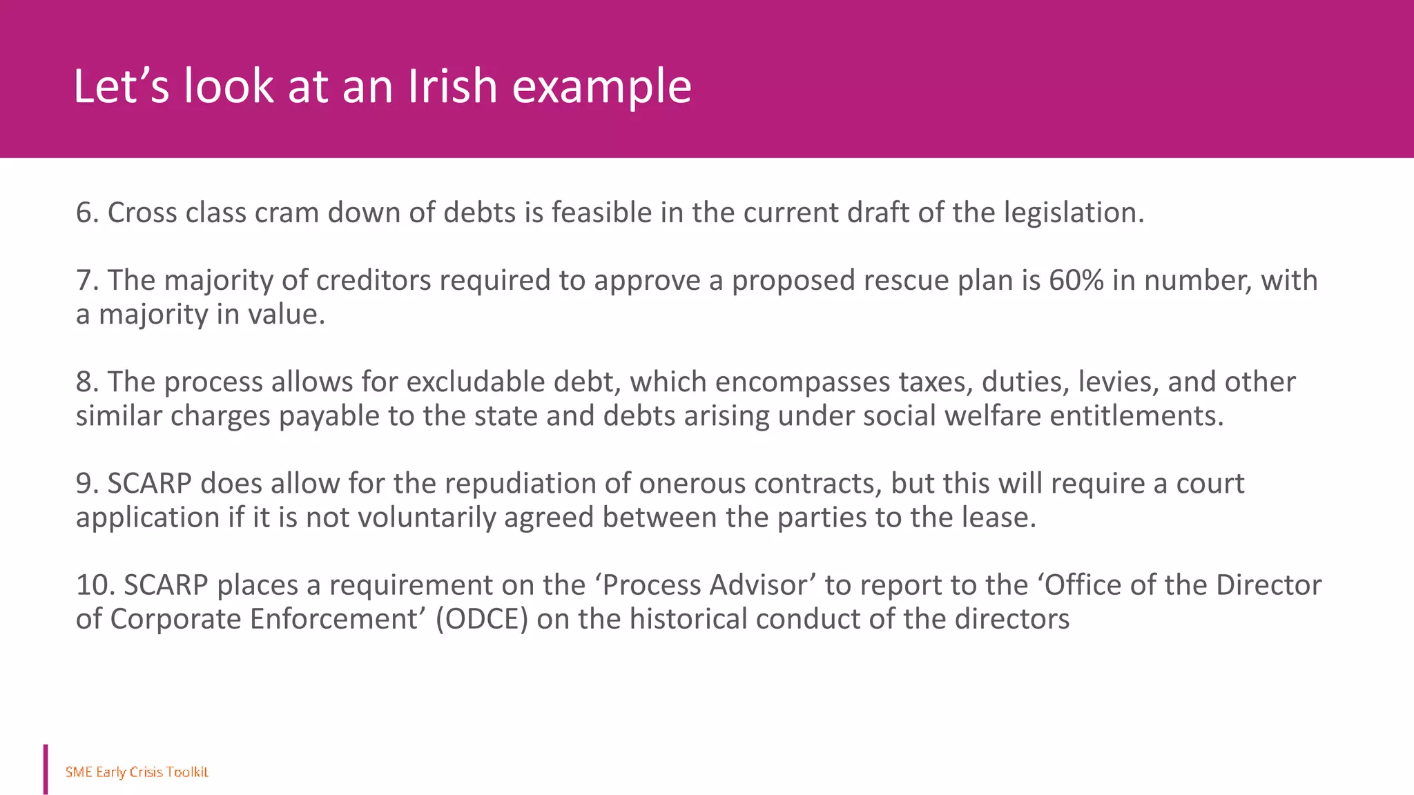 Module 21 - Insolvency as a restructuring approach.pptx