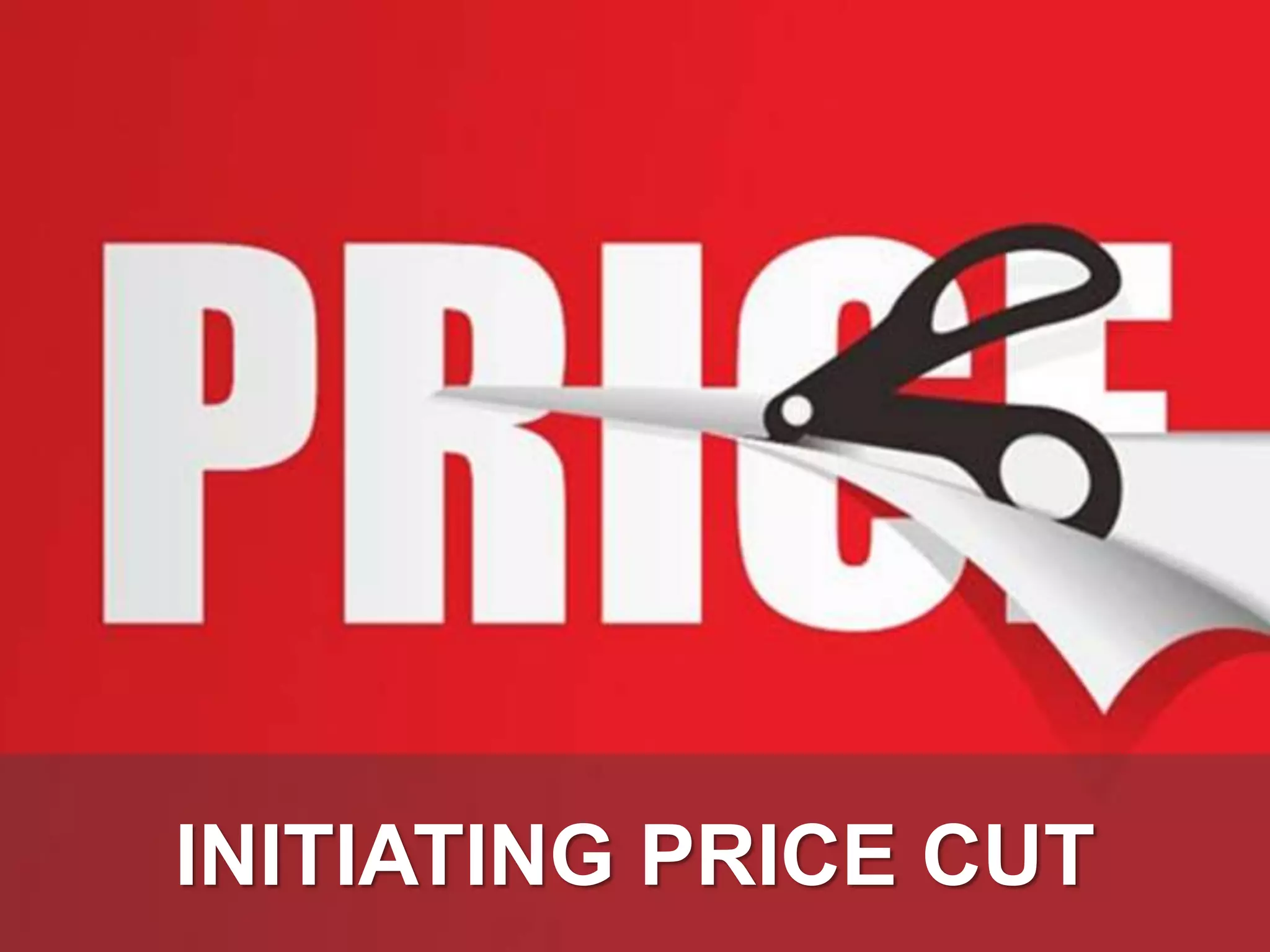 When should a company initiate a price change | PPTX