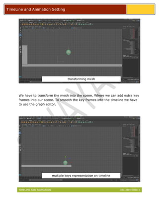 Module 21 getting familiar with timeline and animation setting e text | PDF