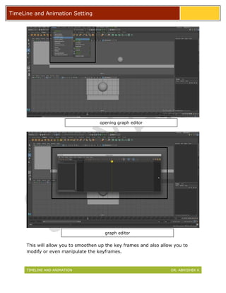 Module 21 getting familiar with timeline and animation setting e text | PDF