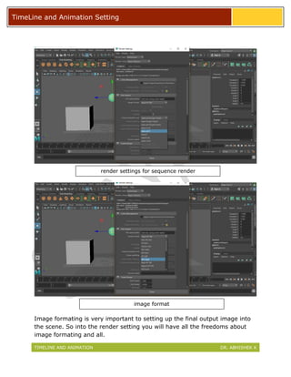 Module 21 getting familiar with timeline and animation setting e text | PDF