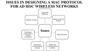Module 2 Mac Protocols for Ad-hoc Wireless Networks | PDF