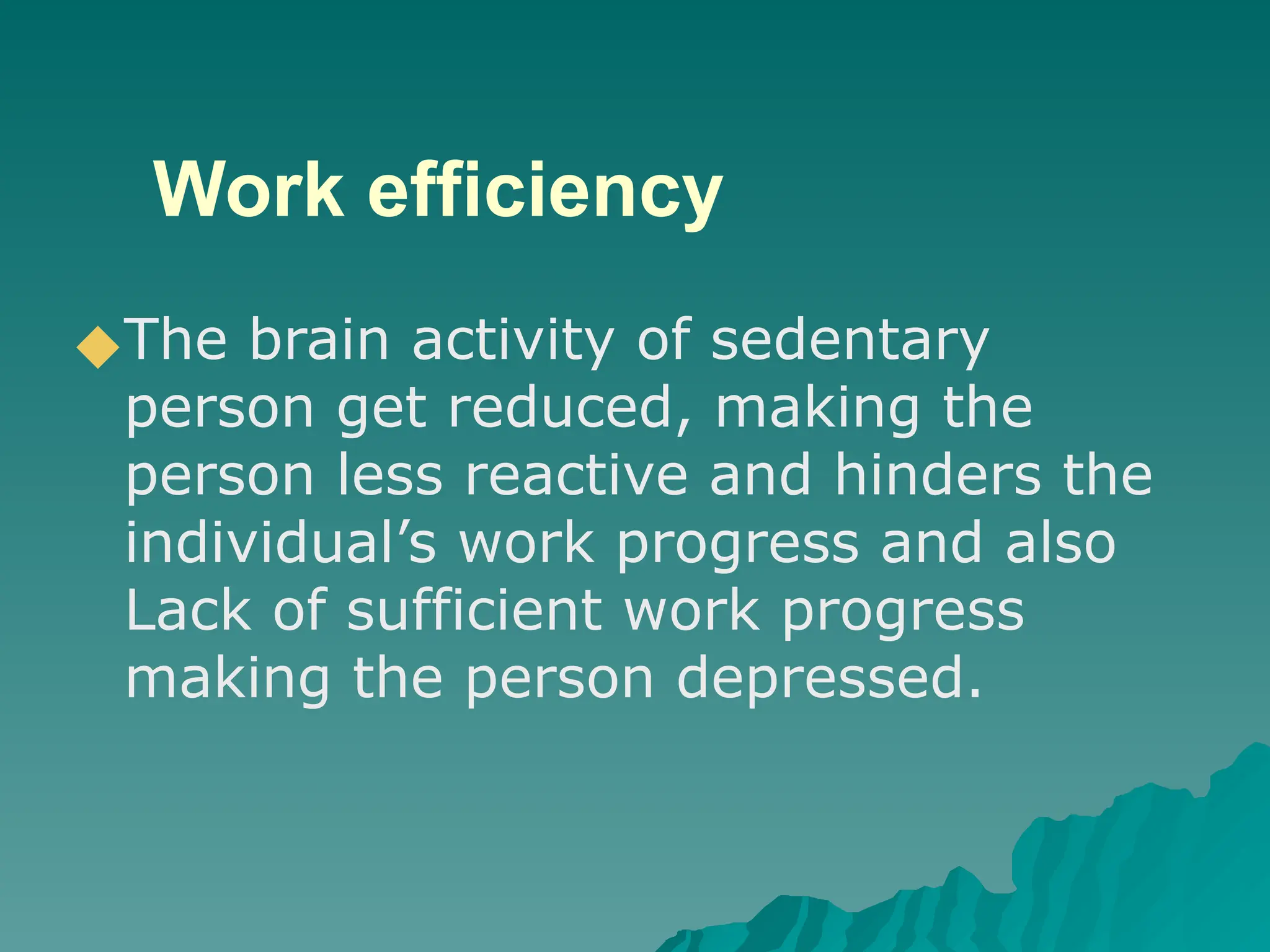 Sedentary Lifestyle and Its Effects on Health | PPTX