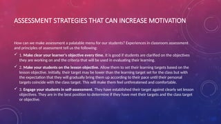 MODULE 25 Assessment Strategies that can Increase Motivation.pptx