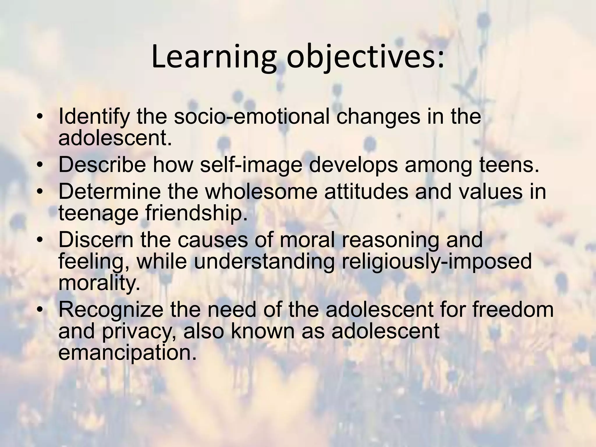 Module 26 - Socioemotional Development | PPTX