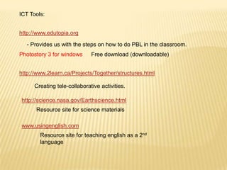 PROJECT BASED-LEARNING (PBL) | PPTX