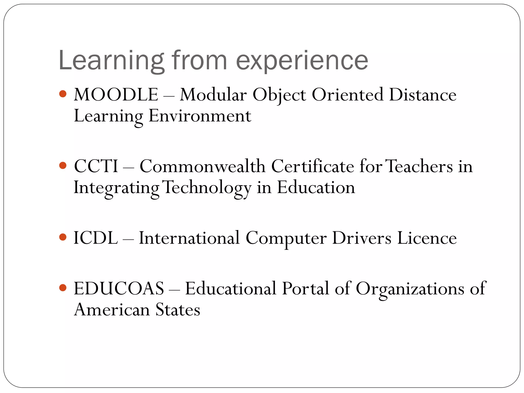 Staff ICT Professional Development Training | PPTX