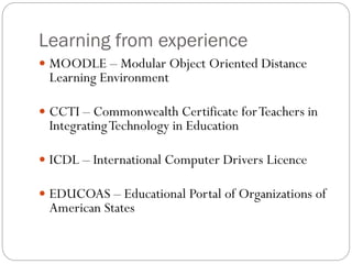 Staff ICT Professional Development Training | PPTX
