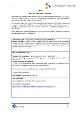 Module 2 activity tools-1 | PDF