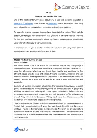 Module 2 activity tools | PDF