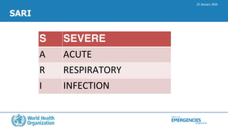 SARI CRITICAL CARE TRAINING CLINICAL SYNDROMES | PDF