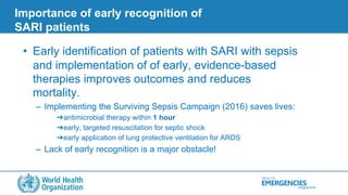 SARI CRITICAL CARE TRAINING CLINICAL SYNDROMES | PDF