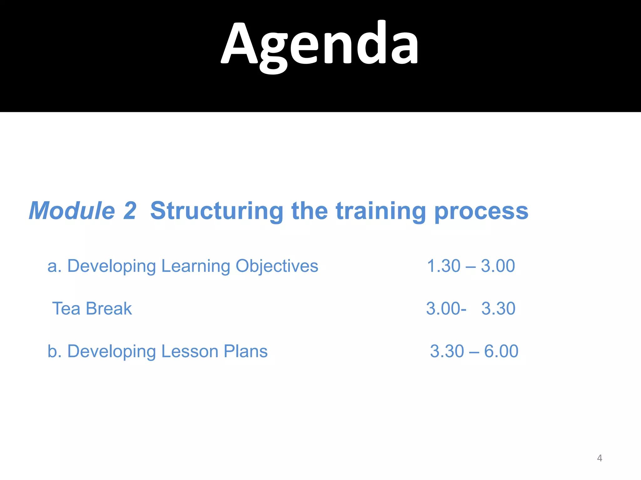 Module 2a lesson plan basic instructional skills | PDF