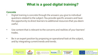 Animate a digital training session - Training of trainers - LeadFarm ...