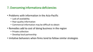 Module 2A Opportunities and challenges of doing business in Asia ...