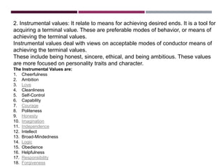 Module 2 attitudes and values | PPT