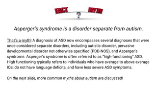 Module 2 autism spectrum disorder defined | PPTX
