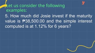 MODULE 2b(Interest, Maturity, Future,).pptx