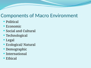 Module 2 Business Environment ppt for beginners | PPT