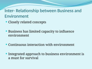 Module 2 Business Environment ppt for beginners | PPT
