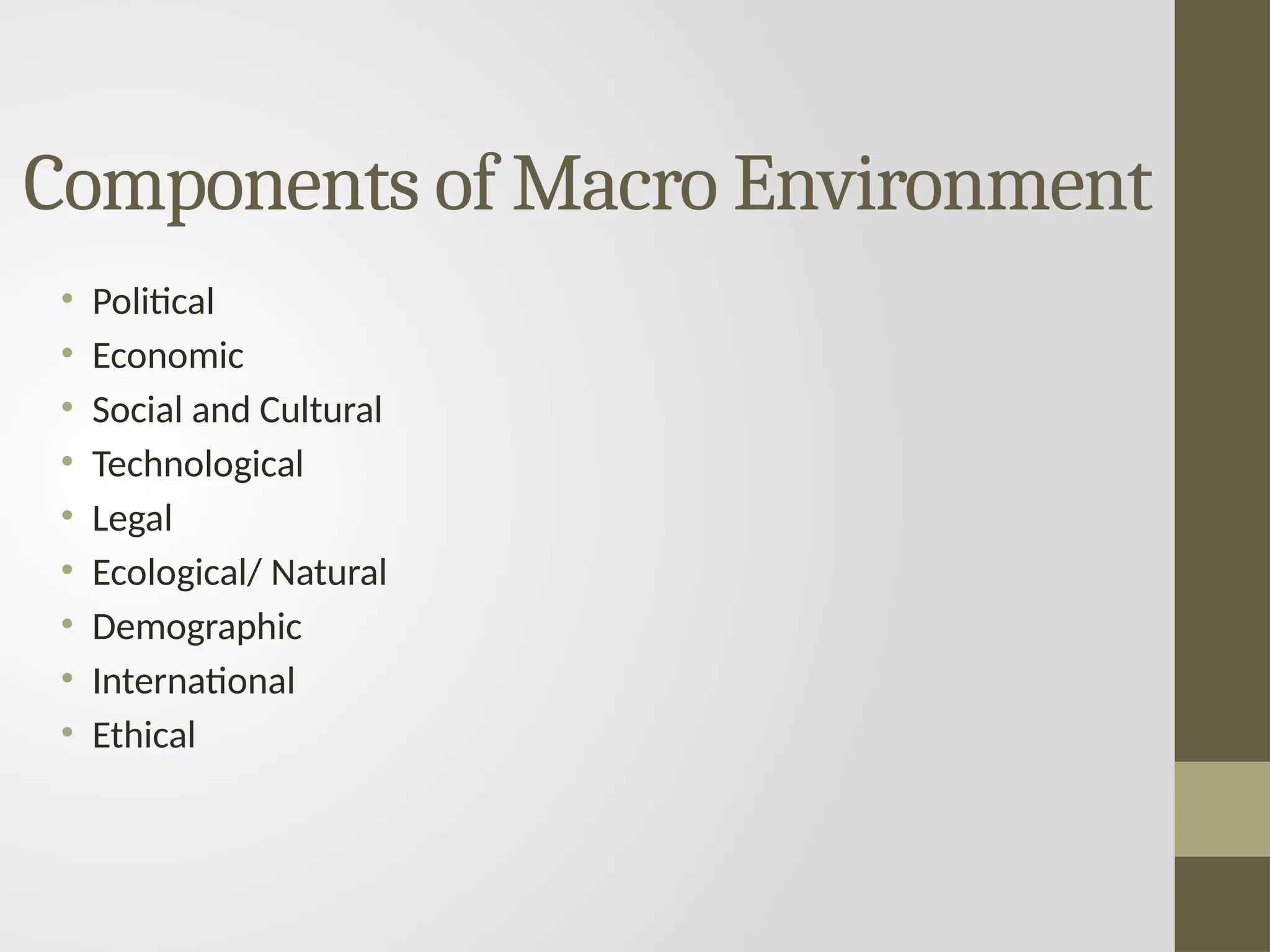 Business Environment and its importance. | PPTX